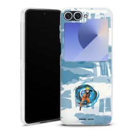 DeinDesign Galaxy Z Flip 6 Handy Hard Case Schutzh&uuml;lle transparent Smartphone Handy H&uuml;lle Manga Official Licensed Product Naruto Shippuden Hard Case