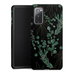 DeinDesign Galaxy S20 FE Handy Panzer Handyh&uuml;lle robuste Outdoor H&uuml;lle Schutzh&uuml;lle matt Eukalyptus Leaves Nature Tough Case