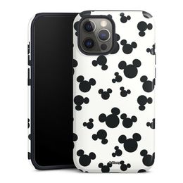 DeinDesign iPhone 12 Pro Max Handy Panzer Handyh&uuml;lle robuste Outdoor H&uuml;lle Schutzh&uuml;lle gl&auml;nzend Mickey Mouse Official Licensed Product Disney Tough Case