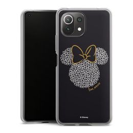 DeinDesign Xiaomi Mi 11 Lite 5G NE Handy Silikon H&uuml;lle Case transparent Handyh&uuml;lle Minnie Mouse Muster Disney Silikon Case