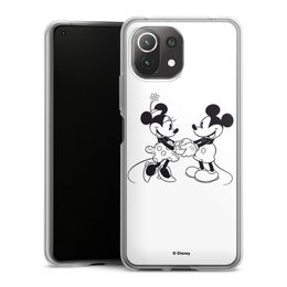DeinDesign Xiaomi Mi 11 Lite 5G NE Handy Silikon H&uuml;lle Case transparent Handyh&uuml;lle Disney Valentine'S Day Silikon Case