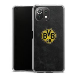 DeinDesign Xiaomi Mi 11 Lite 5G NE Handy Silikon H&uuml;lle Case transparent Handyh&uuml;lle Bvb Borussia Dortmund Merchandise Silikon Case