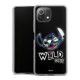 DeinDesign Xiaomi Mi 11 Lite 5G NE Handy Silikon H&uuml;lle Case transparent Handyh&uuml;lle Lilo & Stitch Official Licensed Product Disney Silikon Case