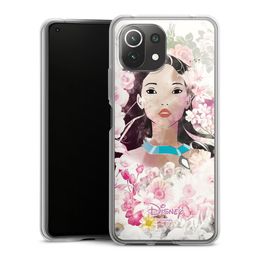 DeinDesign Xiaomi Mi 11 Lite 5G NE Handy Silikon H&uuml;lle Case transparent Handyh&uuml;lle Disney Official Licensed Product Pocahontas Silikon Case