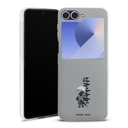 DeinDesign Galaxy Z Flip 6 Handy Hard Case Schutzh&uuml;lle transparent Smartphone Handy H&uuml;lle Official Licensed Product Naruto Shippuden Kakashi Hard Case