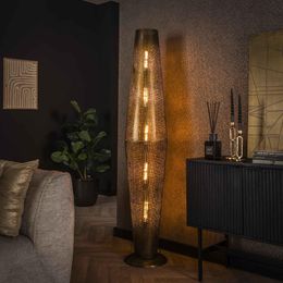 hofstein Cosmic Stehleuchte Bronze, 5-flammig