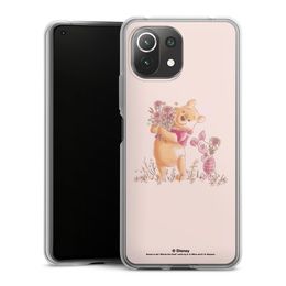 DeinDesign Xiaomi Mi 11 Lite 5G NE Handy Silikon H&uuml;lle Case transparent Handyh&uuml;lle Official Licensed Product Winnie The Pooh Piglet Disney Silikon Case