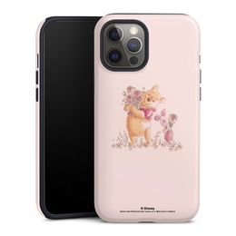 DeinDesign iPhone 12 Pro Max Handy Panzer Handyh&uuml;lle robuste Outdoor H&uuml;lle Schutzh&uuml;lle gl&auml;nzend Official Licensed Product Winnie The Pooh Piglet Disney Tough 