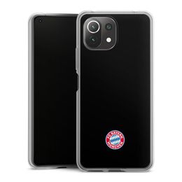 DeinDesign Xiaomi Mi 11 Lite 5G NE Handy Silikon H&uuml;lle Case transparent Handyh&uuml;lle Fc Bayern M&uuml;nchen Fcb Logo Silikon Case