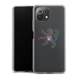 DeinDesign Xiaomi Mi 11 Lite 5G NE Handy Silikon H&uuml;lle Case transparent Handyh&uuml;lle Olympique Lyonnais Olympique Lyon Ol Silikon Case