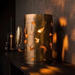 hofstein Favsing Tischleuchte Bronze, 1-flammig