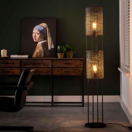 hofstein Sarzedas Stehlampe, 2-flammig