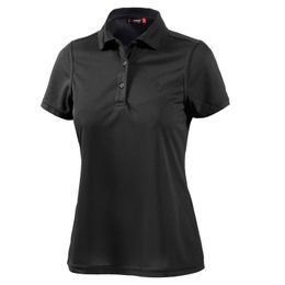 Maier Sports Ulrike Poloshirt Damen - Gr&ouml;&szlig;e 42 - schwarz