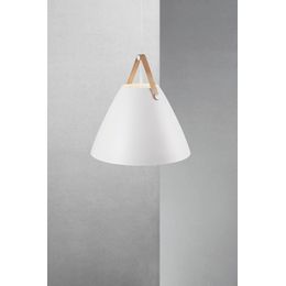 Design For The People by Nordlux Strap48 Pendelleuchte Wei&szlig;, 1-flammig