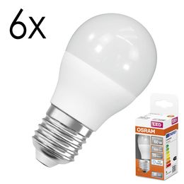 Osram LED E27 6er Set 7,5 Watt 6500 Kelvin 806 Lumen