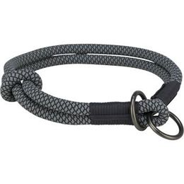 Trixie Soft Rope Zug-Stopp-Halsband schwarz S-M