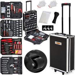 Monzana Werkzeugtrolley 899-tlg Anthrazit