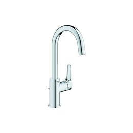 Grohe Eurosmart Waschtischarmatur 23537003 1/2", L-Size, mit Ablaufgarnitur, Temperaturbegrenzer, chrom