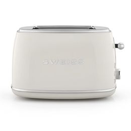 Sweiss Toaster, Beige, Metall, 54.8x12.9x22 cm, K&uuml;chenger&auml;te, Toaster