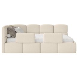 Selsey Jugendbett, Ecru, Kunststoff, 1-Sitzer, 90x200 cm, Kinder- & Jugendzimmer, Jugendm&ouml;bel, Jugendbetten