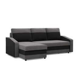 Ecksofa, Mehrfarbig, Textil, 3-Sitzer, L-Form, 231x140 cm, Wohnzimmer, Sofas & Couches, Wohnlandschaften, Ecksofas