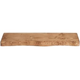 Moon Tree Wandregal, Dunkelbraun, Holz, 40x4.4x16 cm, Wohnzimmer, Regale, Wandregale