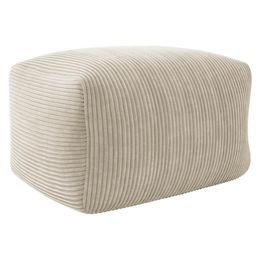 Mirjan24 Sitzsack, Beige, Textil, Rechteckig, 60x40x70 cm, Wohnzimmer, Hocker, Sitzs&auml;cke, XXL Sitzs&auml;cke