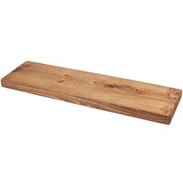 Moon Tree Wandregal, Dunkelbraun, Holz, 40x3.8x30 cm, Wohnzimmer, Regale, Wandregale