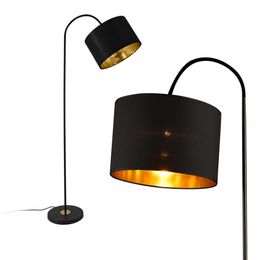 lux.pro Stehleuchten, Schwarz, Metall, 35x173x35 cm, Lampen & Leuchten, Innenbeleuchtung, Stehlampen, Stehlampen