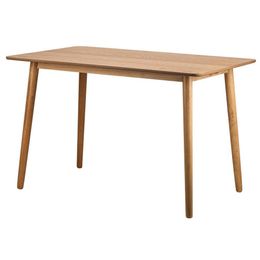 Nordlys Esstisch, Braun, Holz, 120x75x75 cm, FSC 100%, Esszimmer, Tische, Esstische