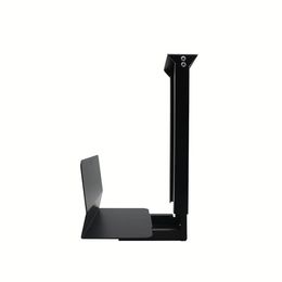 Home Deluxe Pc-Halterung, Schwarz, Metall, 16x42x24 cm, Arbeitszimmer, Schreibtische