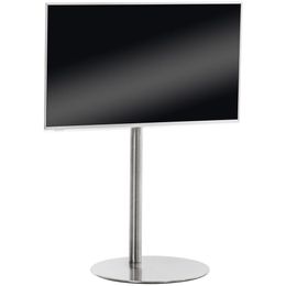CLP TV, Edelstahl, Metall, Rund, 64x100x53 cm, Wohnzimmer, TV M&ouml;bel, TV-Racks
