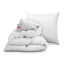 Sommerbett, Wei&szlig;, Textil, 200x135 cm, Schlaftextilien, Bettdecken