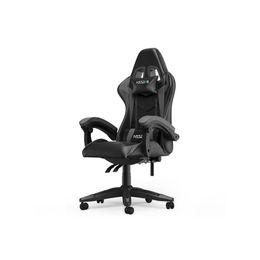 Rattantree Gaming-Stuhl, Grau, Leder, 59x120x56 cm, Kinder- & Jugendzimmer, Jugendm&ouml;bel, Gamingst&uuml;hle