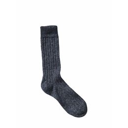 Pantharella Herren Denim-Socke Blau 80 % Baumwolle (recycelt), 13 % Polyester, 6 % Polyamid, 1 % Elasthan