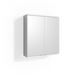 VICCO Badspiegelschrank, Wei&szlig;, Holzwerkstoff, 3 F&auml;cher, Rechteckig, 60x68x20 cm, Badezimmer, Badezimmerspiegel, Spiegelschr&auml;nke