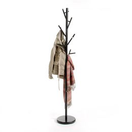 Idimex Kleiderst&auml;nder, Schwarz, Metall, Mode, 30x177x30 cm, Garderobe, Garderobenst&auml;nder