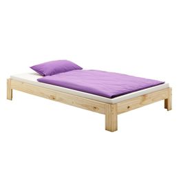 Idimex Futonbett, Natur, Holz, Kiefer, Vintage, 140x200 cm, FSC Mix, Schlafzimmer, Betten, Futonbetten