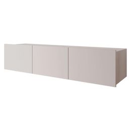 Mirjan24 Tv-Lowboard, Kaschmir, Holzwerkstoff, 150x37x43 cm, Wohnzimmer, Wohnw&auml;nde, Lowboards, Lowboards stehend