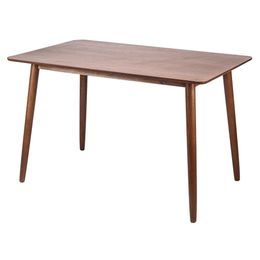 Nordlys Esstisch, Braun, Holz, 120x75x75 cm, Esszimmer, Tische, Esstische