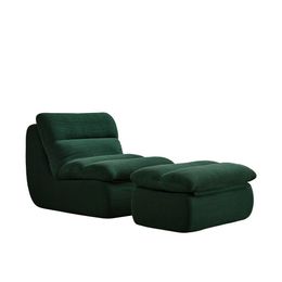 Okwish Liegesessel, Gr&uuml;n, Textil, 101x75x81 cm, Wohnzimmer, Sessel, Relaxsessel