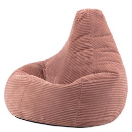 Icon Sitzsack, Pink, Textil, 200 L, 1-Sitzer, Freiform, 82x76x82 cm, Hergestellt in Deutschland, Wohnzimmer, Hocker, Sitzs&auml;cke, XXL Sitzs&auml;cke