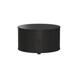 VICCO Couchtisch, Schwarz, Holzwerkstoff, Rund, 80x45x80 cm, Wohnzimmer, Wohnzimmertische, Couchtische