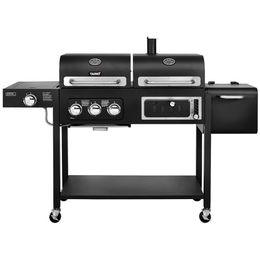 Taino Gasgrill, Schwarz, Metall, 164x118x60 cm, Grills & Outdoor-K&uuml;chen, Gasgrills