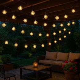 Globo Lighting Led, Schwarz, Kunststoff, Rund, 1.8x1.8x280 cm, Lampen & Leuchten, Au&szlig;enbeleuchtung, Au&szlig;enleuchten