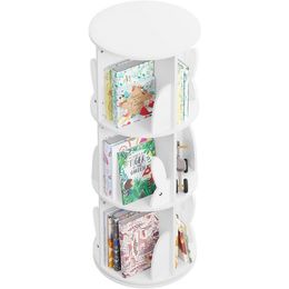 WOLTU Kinderregal, Wei&szlig;, Holzwerkstoff, Metall, 40x97x40 cm, Kinder- & Jugendzimmer, Kinderm&ouml;bel, Kinderregale
