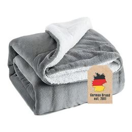 Kuscheldecke, Grau, Textil, 150x200 cm, Wohntextilien, Decken, Kuscheldecken