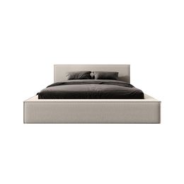 Fedve Polsterbett, Beige, Textil, 200x200 cm, Schlafzimmer, Betten, Polsterbetten