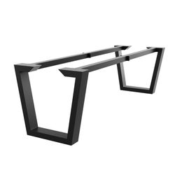 Metalo Pro Tischbeine, Schwarz, Metall, 80x72x220 cm, Esszimmer, Tische, Esstische, Tischsysteme, Tischgestell