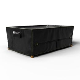Juskys Gartenm&ouml;belabdeckung, Schwarz, Kunststoff, 140x75x220 cm, Gartenzubeh&ouml;r, Gartenm&ouml;bel-Schutzh&uuml;llen